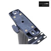 China Office Chair Accessories Plastic Metal Desk Chair Armrests With Up And Down Functionality for sale