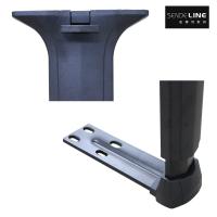 China Office Chair Accessories Plastic Metal Desk Chair Armrests With Up And Down Functionality for sale