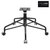 China Lightweight Iron Office Chair Base Replacement With 2.15kg Weight 640mm Diameter for sale