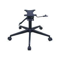 China Iron Black / Plating Color Office Chair Base 700mm Diameter For Improved Durability for sale