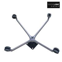 China 360 Degree Rotation Aluminum Ergonomic Adjustable Office Chair Metal Base for Improved Comfort and Support for sale