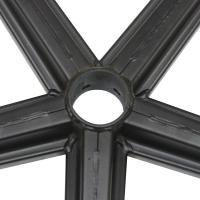 China Lift Function And 350mm Radius Office Chair Base Swivel Chair Replacement for sale