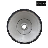 China Sturdy Chrome brushed 580mm Diameter Barber Chair Base Weighing 4.8kg/Sets for sale