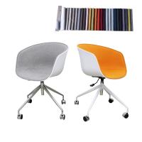China Metal base lifting bar chair Rotating beauty nail stool Bar chair Computer chair lounge chair for sale