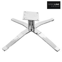 China Ergonomic Sofa Chair / Lounge Chair With 720mm High Quality Plating Iron Base for sale