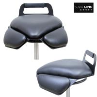 China Customizable Rotation Lifting Swinging Bar Stool With PU Seat Back for sale