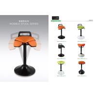 China Customizable Rotation Lifting Swinging Bar Stool With PU Seat Back for sale