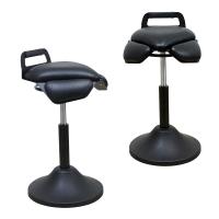 China Customizable Rotation Lifting Swinging Bar Stool With PU Seat Back for sale