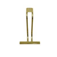China Wholesale Styling And Hairdressing Chair Accessories Titanium Gold Footrests Foot Pads Foot Stands for sale