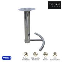 China Iron Bar Stool Accessories Customizable Colors for Enhanced Performance Bar chair base Link the foot pedal for sale