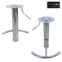 China Iron Bar Stool Accessories Customizable Colors for Enhanced Performance Bar chair base Link the foot pedal for sale