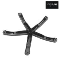 China Office Chair Base Replacement Matte Black Five-star Feet Boss Five-claw Iron Feet Gaming Chair 1136KG Static Pressure Test Base for sale