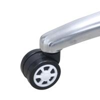 China 360° Rotatable Ergonomically Adjustable Office Chair Base Aluminum Alloy Five-star Chair Legs for sale