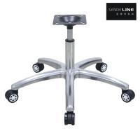 China 360° Rotatable Ergonomically Adjustable Office Chair Base Aluminum Alloy Five-star Chair Legs for sale