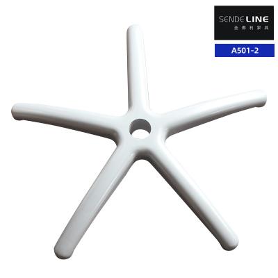 China 75mm High Office Chair Base Aluminum Alloy Five-star Legs Replacement for sale