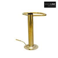 China Titanium Gold Modern Bar Chair Pedal Accessories With Adjustable Function for sale