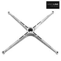 China Office Chair 4-star Base Polished Color / Chrome Color Aluminum Alloy Die-casting Integrated Molding for sale