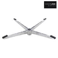 China Four-star Base Office Chair Base Replacement Polished Color High 122MM Aluminum Alloy for sale