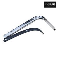 China Comfortable And Durable 360×230mm Chromium-plated Iron Office Chair Armrest Replacement for sale