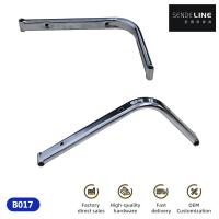 China Comfortable And Durable 360×230mm Chromium-plated Iron Office Chair Armrest Replacement for sale