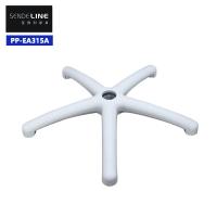 China Office Chair Swivel Base Nylon Five-star Chair Legs White / Black PP Plastic Five-prong Base for sale