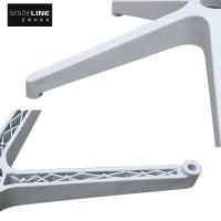 China White Plastic Office Chair Base Radius 310mm Five-star Legs Of The Office Chair for sale