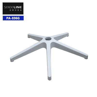 China White Plastic Office Chair Base Radius 310mm Five-star Legs Of The Office Chair for sale