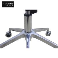 China Ergonomically Adjustable Office Chair With 700mm Polished Aluminum Alloy Base for sale