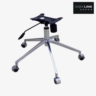 China Ergonomically Adjustable Office Chair With 700mm Polished Aluminum Alloy Base for sale
