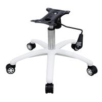 China Ergonomically Adjustable Office Chair Base White Finish And Lightweight Aluminum Material for sale