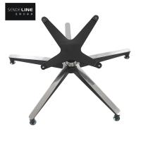 China Office Chair Accessories Aluminum Alloy Five-star And Four-star Legs Set Five-claw And Four-claw Chair Legs for sale