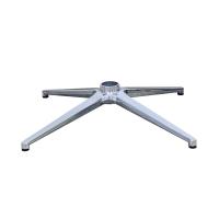 China Sofa Swivel Chair Accessories Office Chair Aluminum Alloy Five-star Legs 657/560mm Size Set Chair Legs for sale