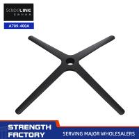 China Matte Black 800mm Aluminum Alloy 4-star Base Office Chair Professional Office Chair Metal Base for sale
