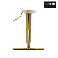China Golden Bar Stool Accessories with Customizable Colors and Modern Style for sale