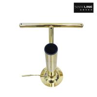 China Golden Bar Stool Accessories with Customizable Colors and Modern Style for sale