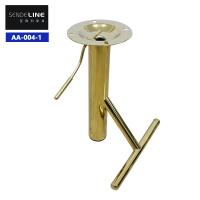 China Golden Bar Stool Accessories with Customizable Colors and Modern Style for sale