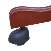 China Office Boss Swivel Chair Wood Base Big Class Chair Five Star Foot Base for sale