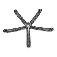 China 5-star office chair base, polished aluminum alloy die-casting integrated molding technology with a diameter of 500mm for sale