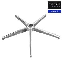 China 110mm high-speed rail welded office swivel chair base, 5-star chair legs for sale