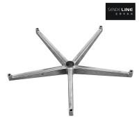 China 110mm high-speed rail welded office swivel chair base, 5-star chair legs for sale