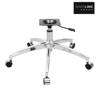 China Office chair base, electroplated five-star feet, disassemblable style for easy installation for sale