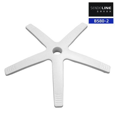 China Modern-style white office swivel chair base/infusion stand base, 580 diameter for sale