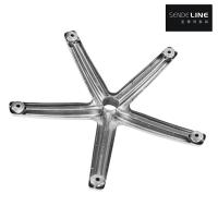 China A modern style home office swivel chair base with a diameter of 580 millimeters and electroplated five-star feet for sale