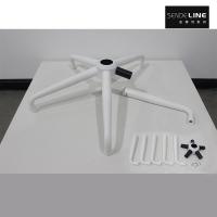 China Modern white detachable office chair base, 700/640mm office chair five-star legs for sale