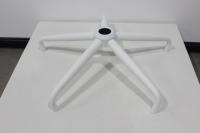China Modern white detachable office chair base, 700/640mm office chair five-star legs for sale