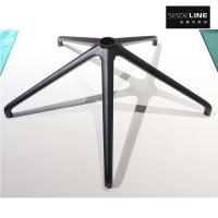 China High-quality aluminum alloy office chair base, black 650mm diameter leisure chair 5-star legs for sale