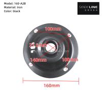 China 160mm Diameter 2.0mm Thickness 100X100cm Hole Size Iron Office Chair Mechanism with Handle Adjustment for sale