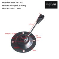 China 160mm Diameter 2.0mm Thickness 100X100cm Hole Size Iron Office Chair Mechanism with Handle Adjustment for sale