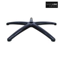China High-quality 800mm diameter aluminum office chair base, bright black 5-star chair legs for sale