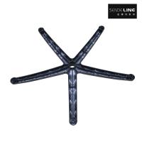 China High-quality 800mm diameter aluminum office chair base, bright black 5-star chair legs for sale